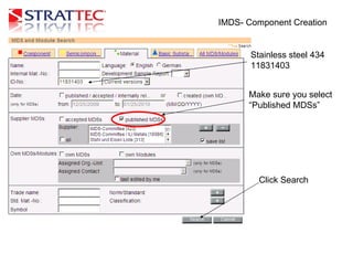 Imds Comp Creation | PPT