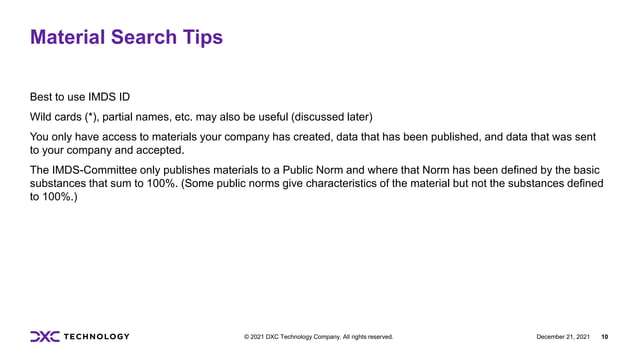 IMDS Create MDS tips_Material.pdf | Desktop Publishing | Computer ...