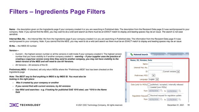 IMDS Create MDS tips_Material.pdf | Desktop Publishing | Computer ...
