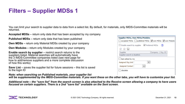 IMDS Create MDS tips_Material.pdf | Desktop Publishing | Computer Software and Applications