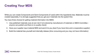 IMDS Create MDS tips_Material.pdf