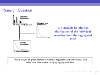MAXENTROPIC APPROACH TO DECOMPOUND AGGREGATE RISK LOSSES | PPT