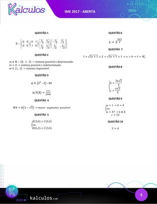 IME 2017 - aberta | PDF