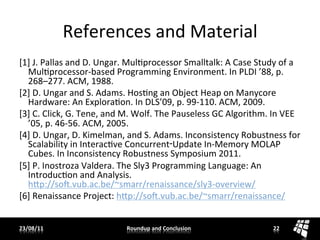 Sly and the RoarVM: Exploring the Manycore Future of Programming | PDF
