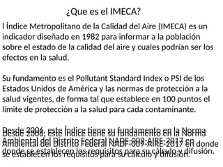 IMECA Exposicion conceptos que es y objetivo | PPTX
