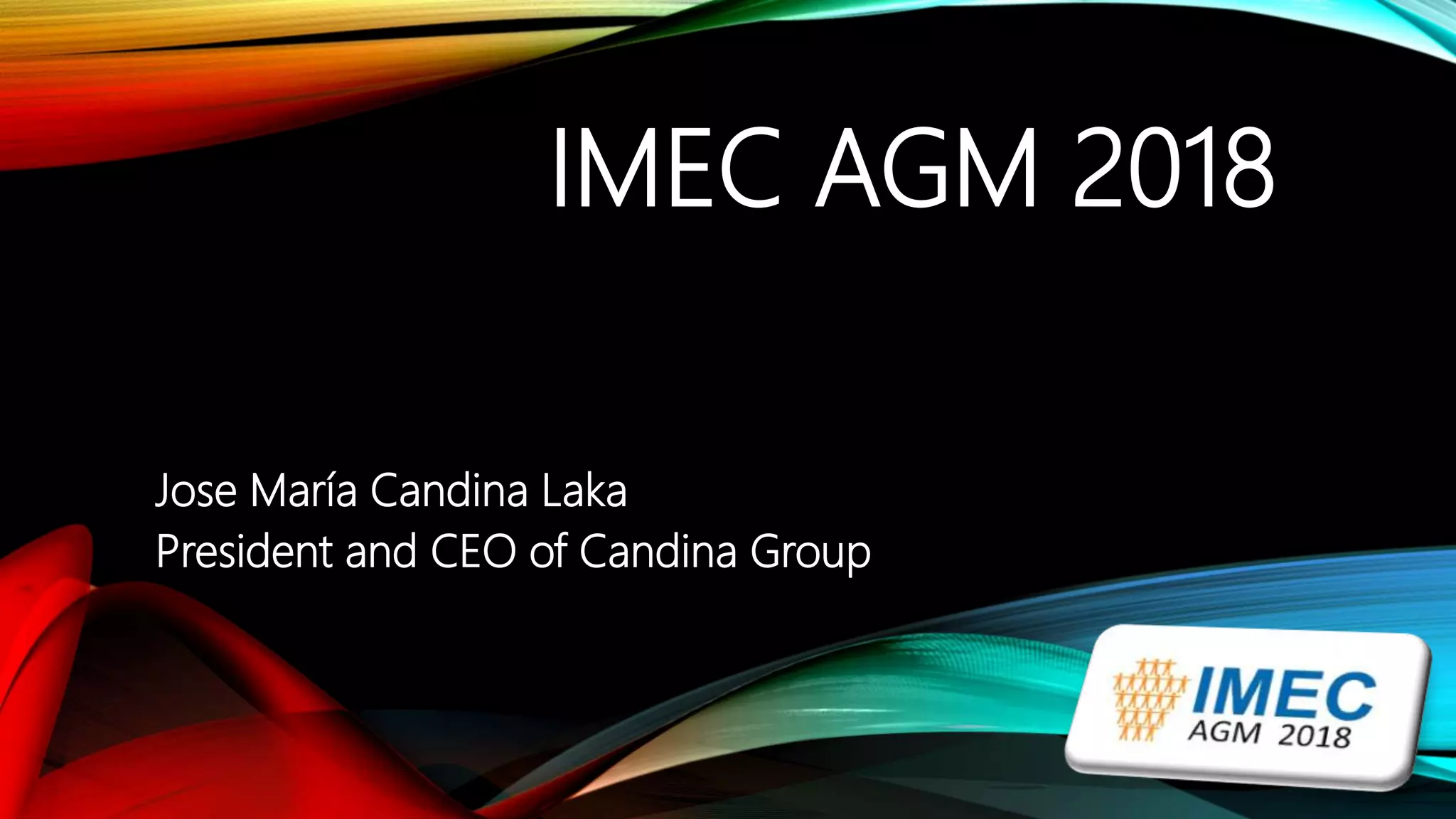 IMEC AGM 2018 PROFORMA DIRECTOR CANDIDATE | PPTX