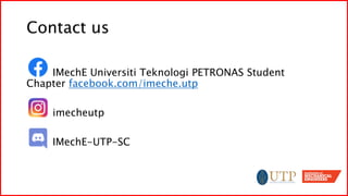 IMechE Bootcamp May 19 | PPT | Free Download