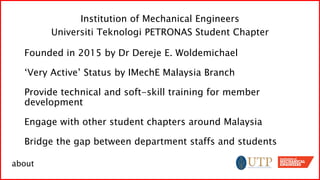 IMechE Bootcamp May 19 | PPT