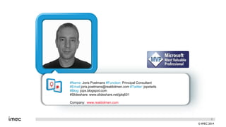 IMEC Share - Innovate, collaborate and excel | PDF