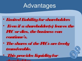 PUBLIC AND PRIVATE LIMITED COMPANIES | PPT