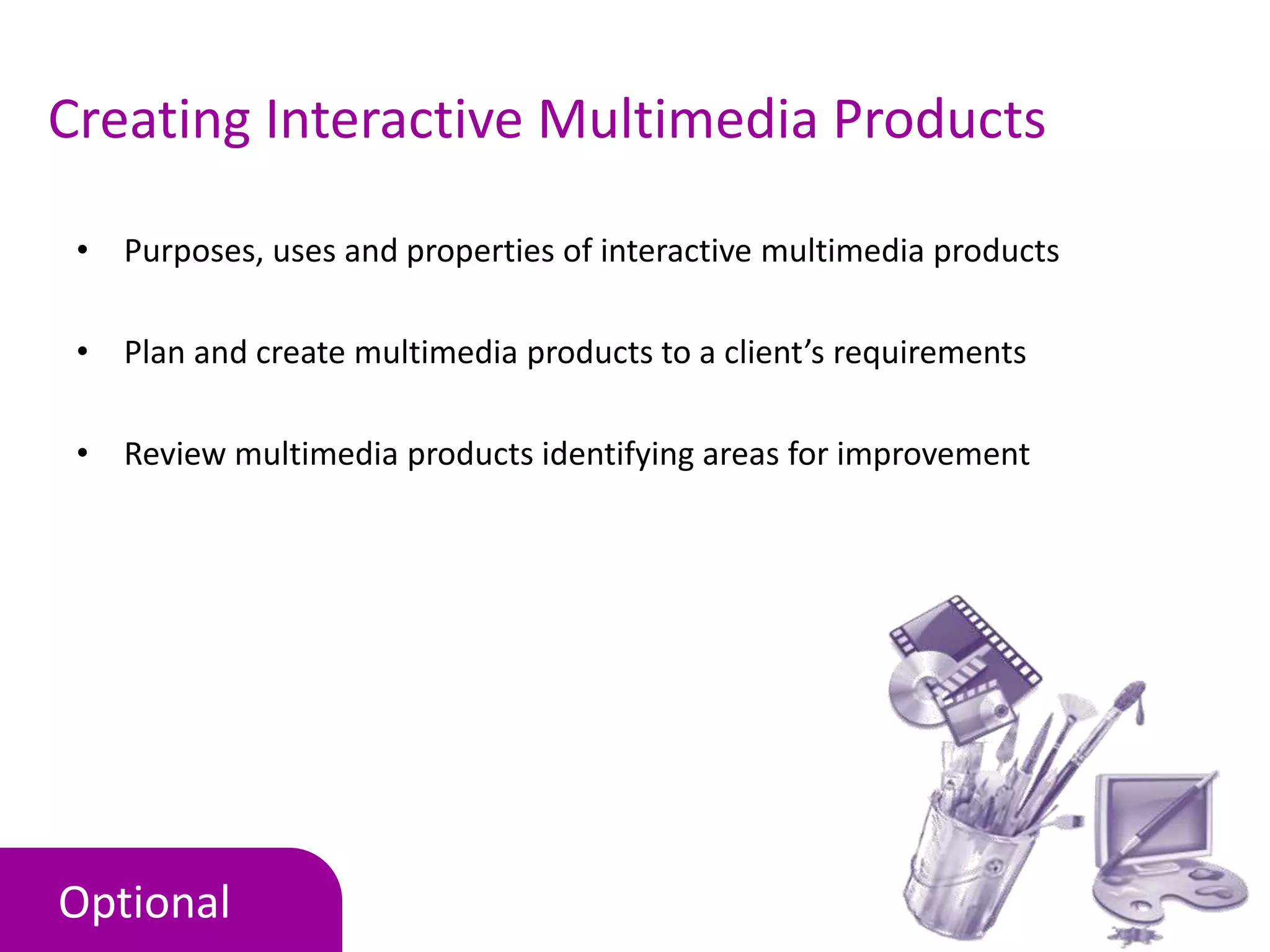 Creative iMedia Outline | PPT