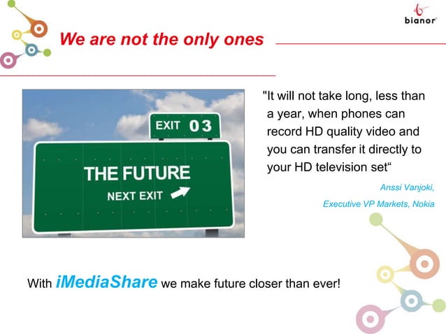 iMediaShare @ Mobile 2.0 Barcelona 2010 | PPTX