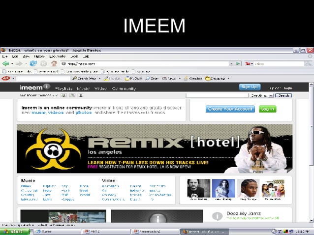 Imeem Presentation | PPT