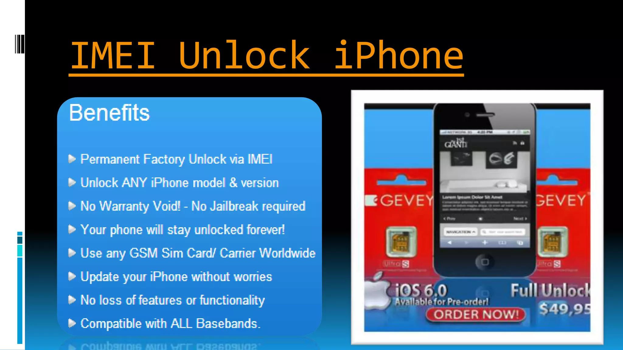 Imei unlock iphone | PPTX