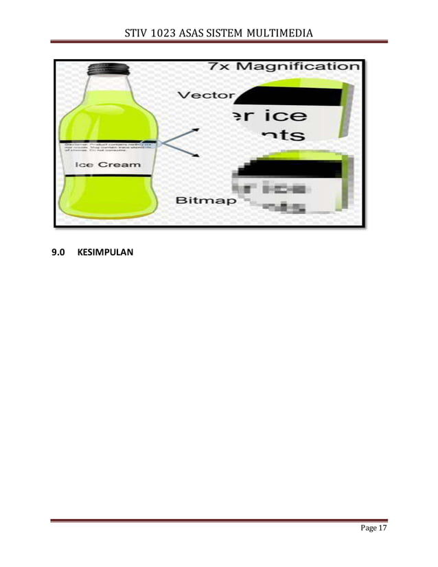 Imej vektor dan imej bitmap | DOCX