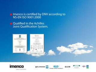 Imenco AS 2010 Presentation | PDF