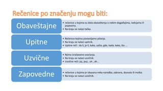 Imenice, glagoli, recenice | PPTX