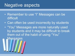 I Messages | PPT