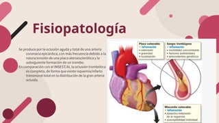 infarto agudo al miocardio con y sin elevacion st | PPTX