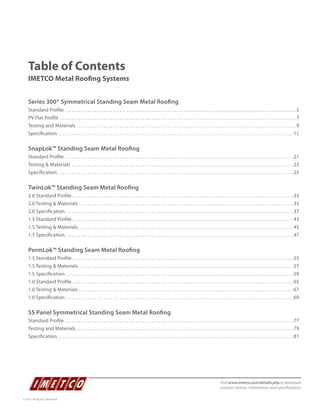 Imetco Architectural Binder Digital Compressed | PDF