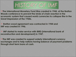 Imf | PPT