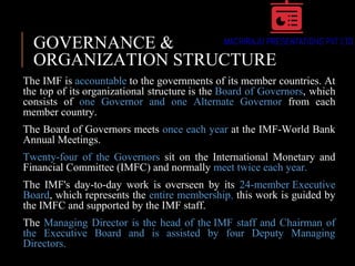 International Monetary Fund (IMF) | PPT