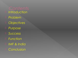 Imf | PPT