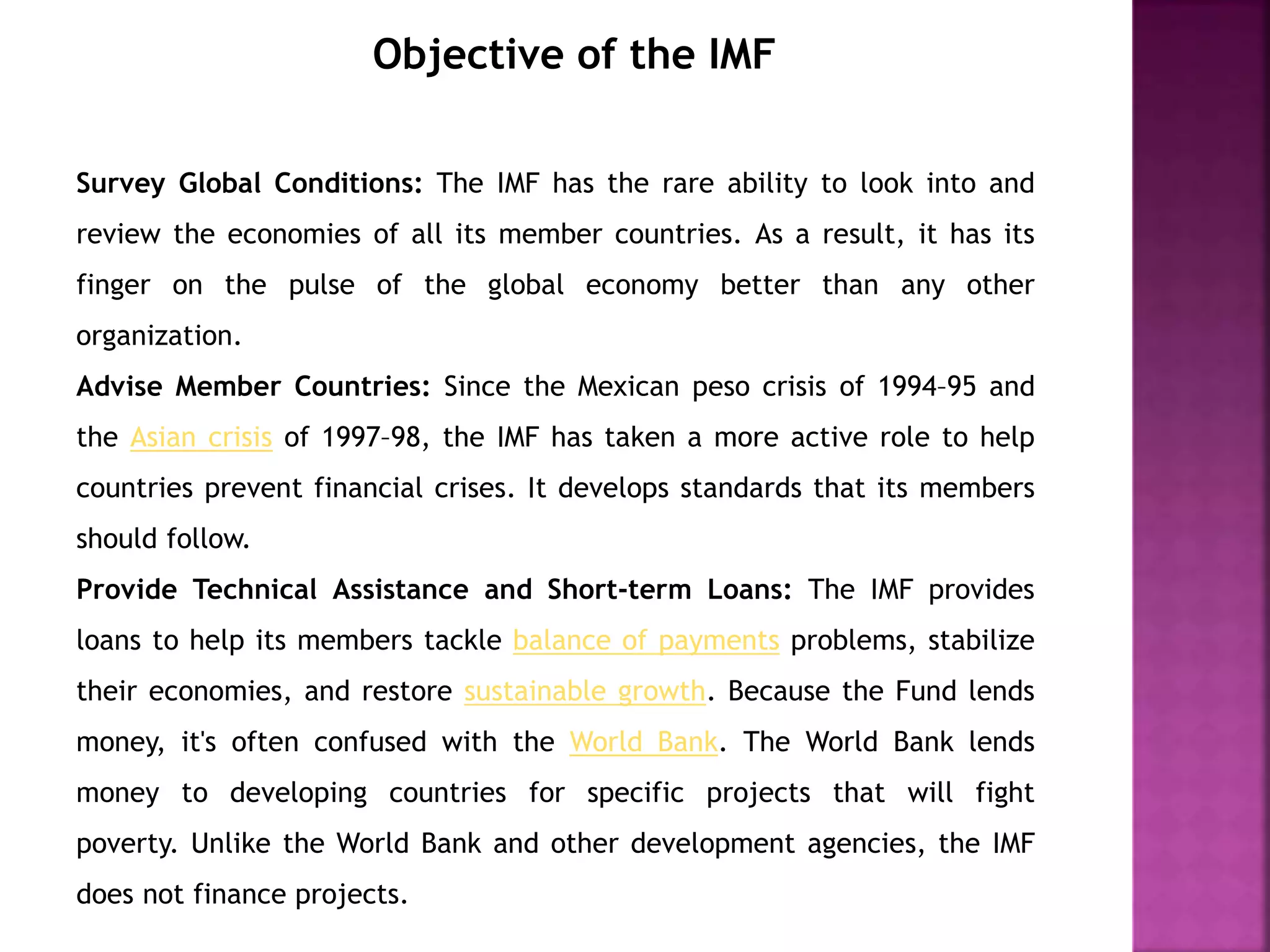 International Monetary Fund (IMF) | PPTX