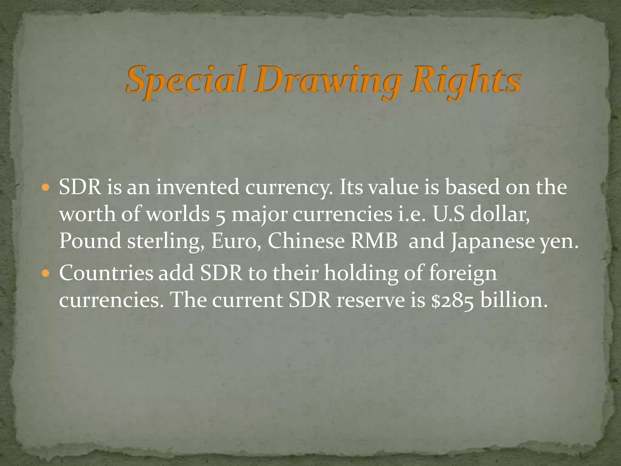 INTERNATIONAL MONETARY FUND | PPTX