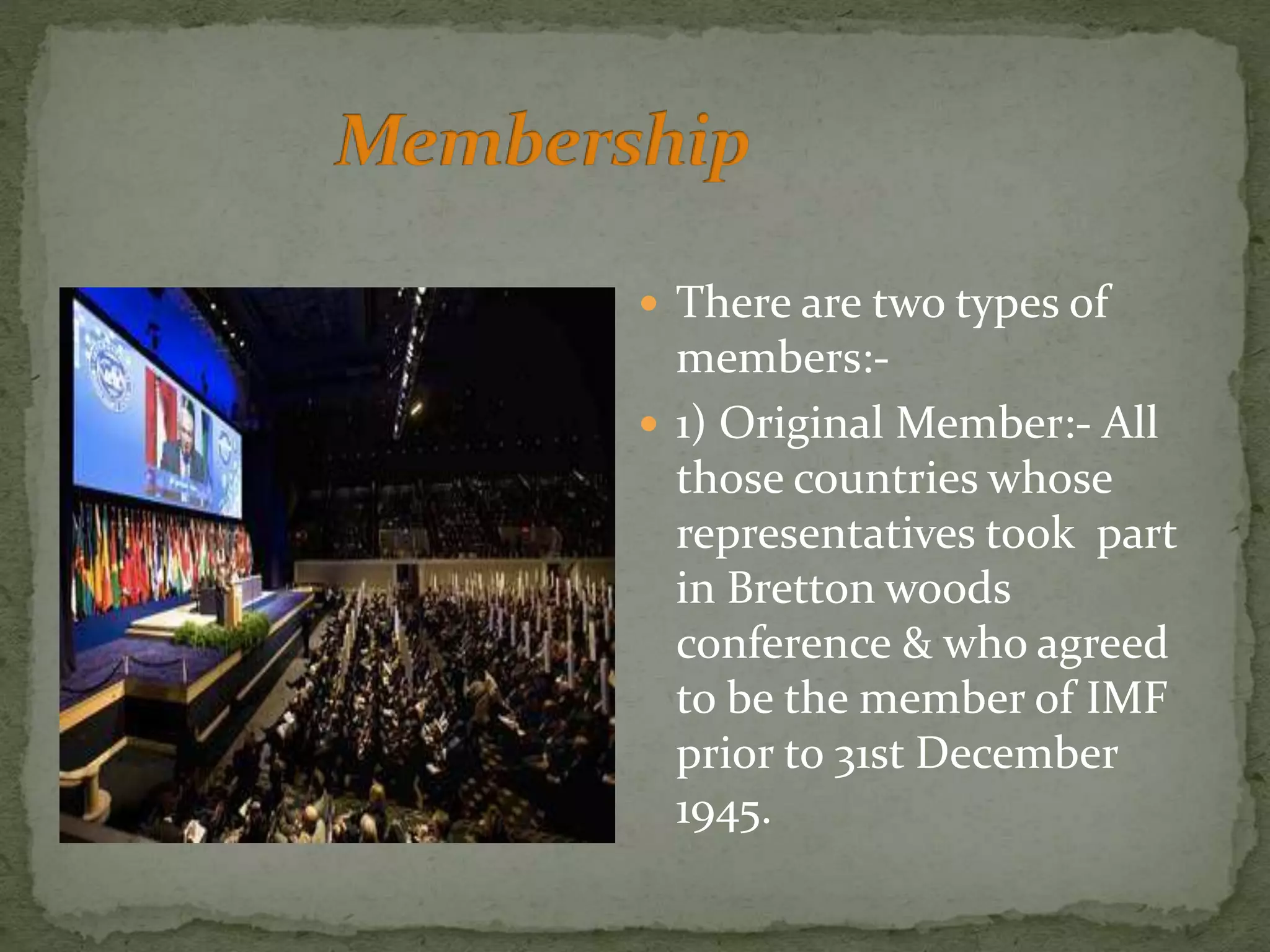 INTERNATIONAL MONETARY FUND | PPTX