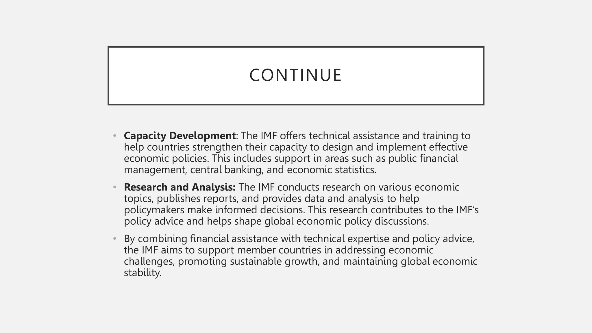 International monitoring fund (imf) worldwide | PPTX