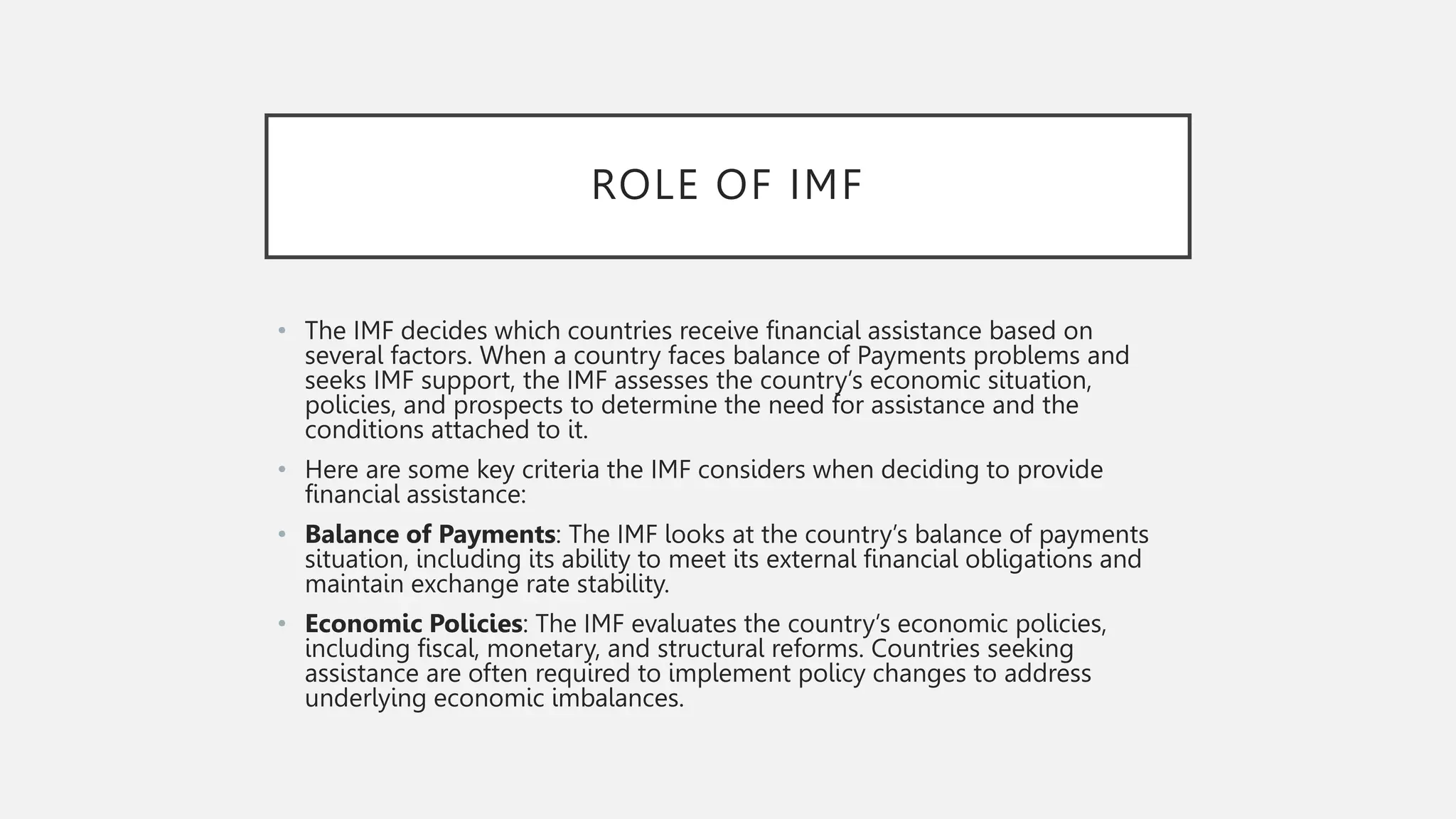 International monitoring fund (imf) worldwide | PPTX