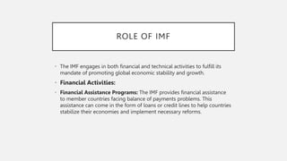 International monitoring fund (imf) worldwide | PPTX