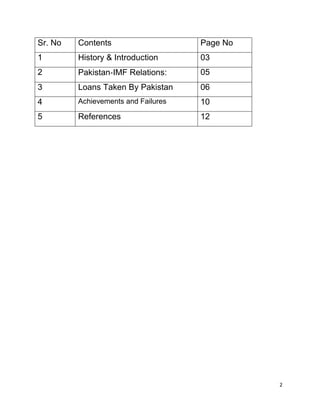 The IMF and Pakistan | PDF