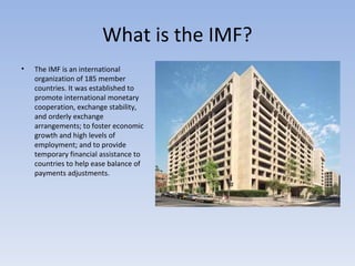 Imf 1 | PPT