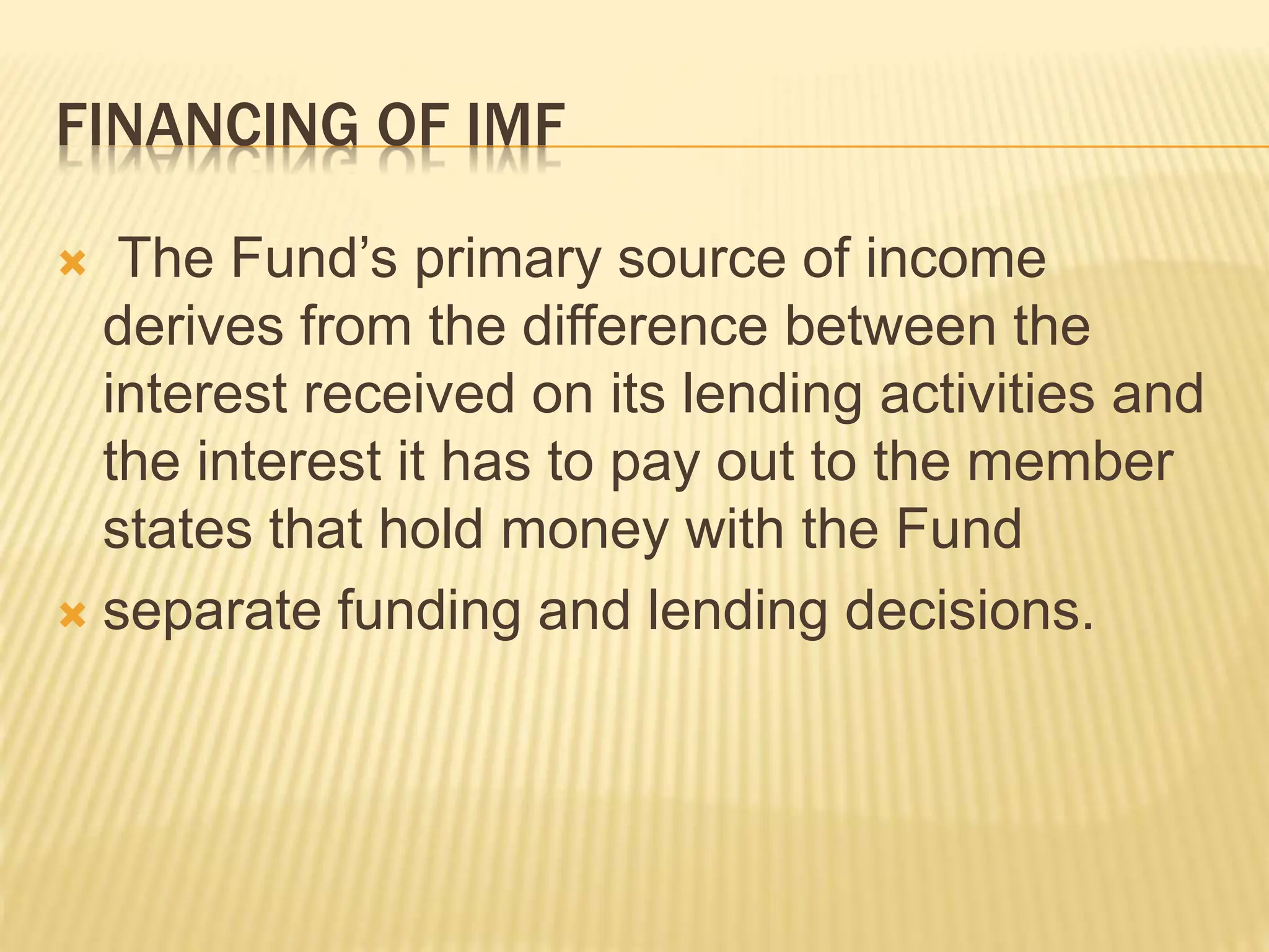 THE ROLE OF IMF (INTERNATIONAL MONETORY FUND) PAKISTANI ECONOMY? | PPTX