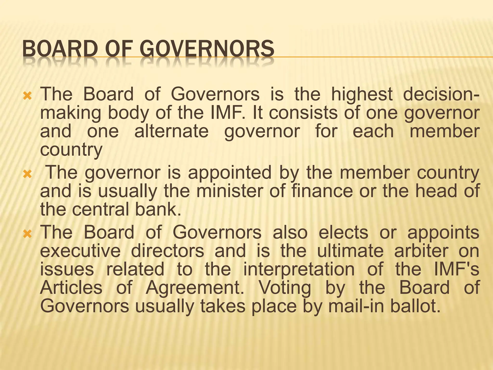 THE ROLE OF IMF (INTERNATIONAL MONETORY FUND) PAKISTANI ECONOMY? | PPTX