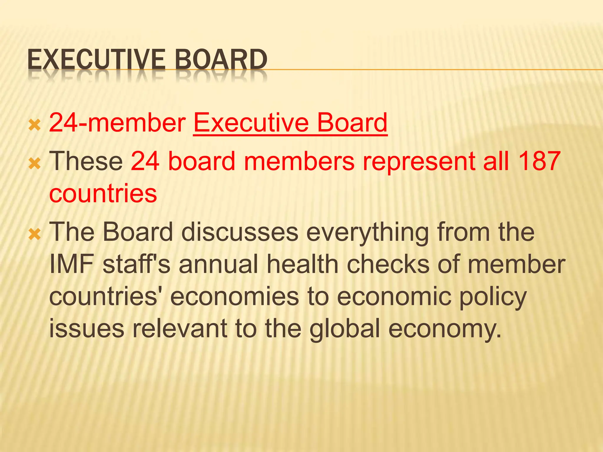 THE ROLE OF IMF (INTERNATIONAL MONETORY FUND) PAKISTANI ECONOMY? | PPTX