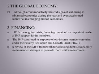 Imf and pakistan | PPTX