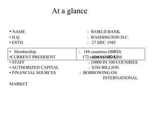 Imf and world bank | PPT
