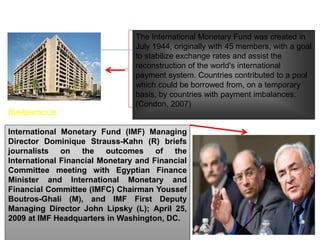 Imf and world bank | PPTX
