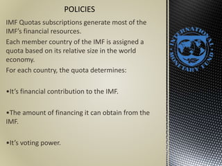 IMF Policies & Structure | PPTX