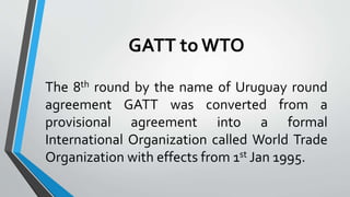 Imf & gatt | PPT