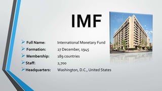Imf & gatt | PPT