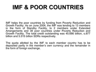IMF & Impact On India | PPT