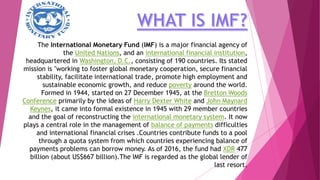 IMF(INTERNATIONAL MONETARY FUND).pptx