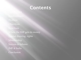 Imf ppt | PPT | Currencies | Economy