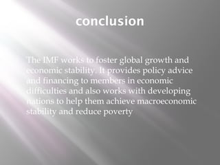 Imf ppt | PPT | Currencies | Economy