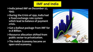 IMF | PPT