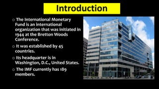 IMF | PPT